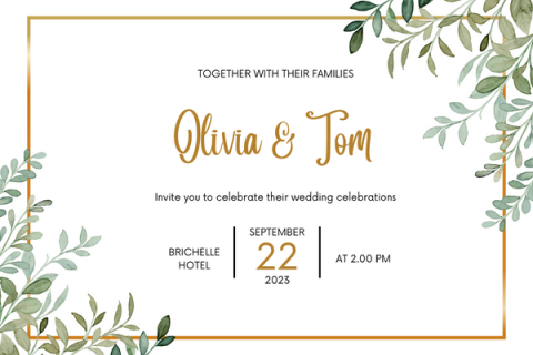 Whose Name Goes First on Wedding Invitations?